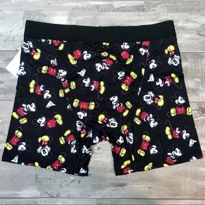 Disney | Underwear & Socks | Disney Mickey Mouse Mens Black Boxer ...